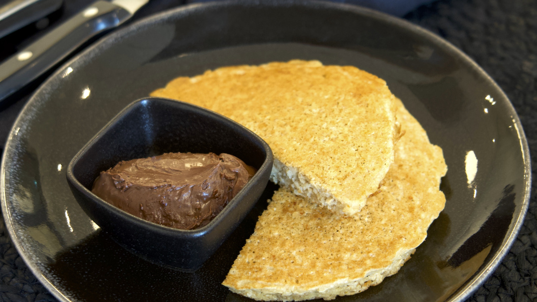 Amerikanska pannkakor med Nutella - Färdiga maten